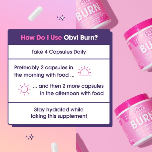 Obvi Collagenic Burn Weight Loss, Collagen Peptides Infused Thermogenic ...