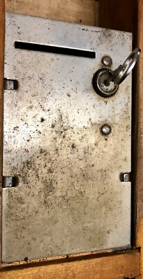 NATIONAL CASH REGISTER NCR Original Gold Coin Safe Cover with rails ...