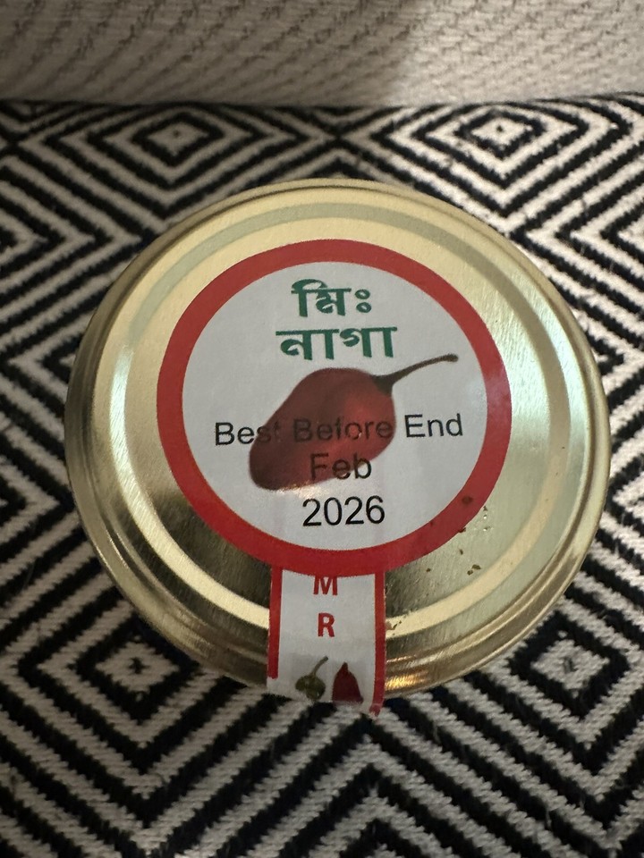 Mr Naga Very Hot Pepper Pickle - Naga Chilli Pepper Pickle 190g | eBay UK