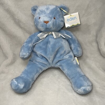 Eden blue teddy bear Learning Curve Bearysoft boy teddy plush toy | eBay