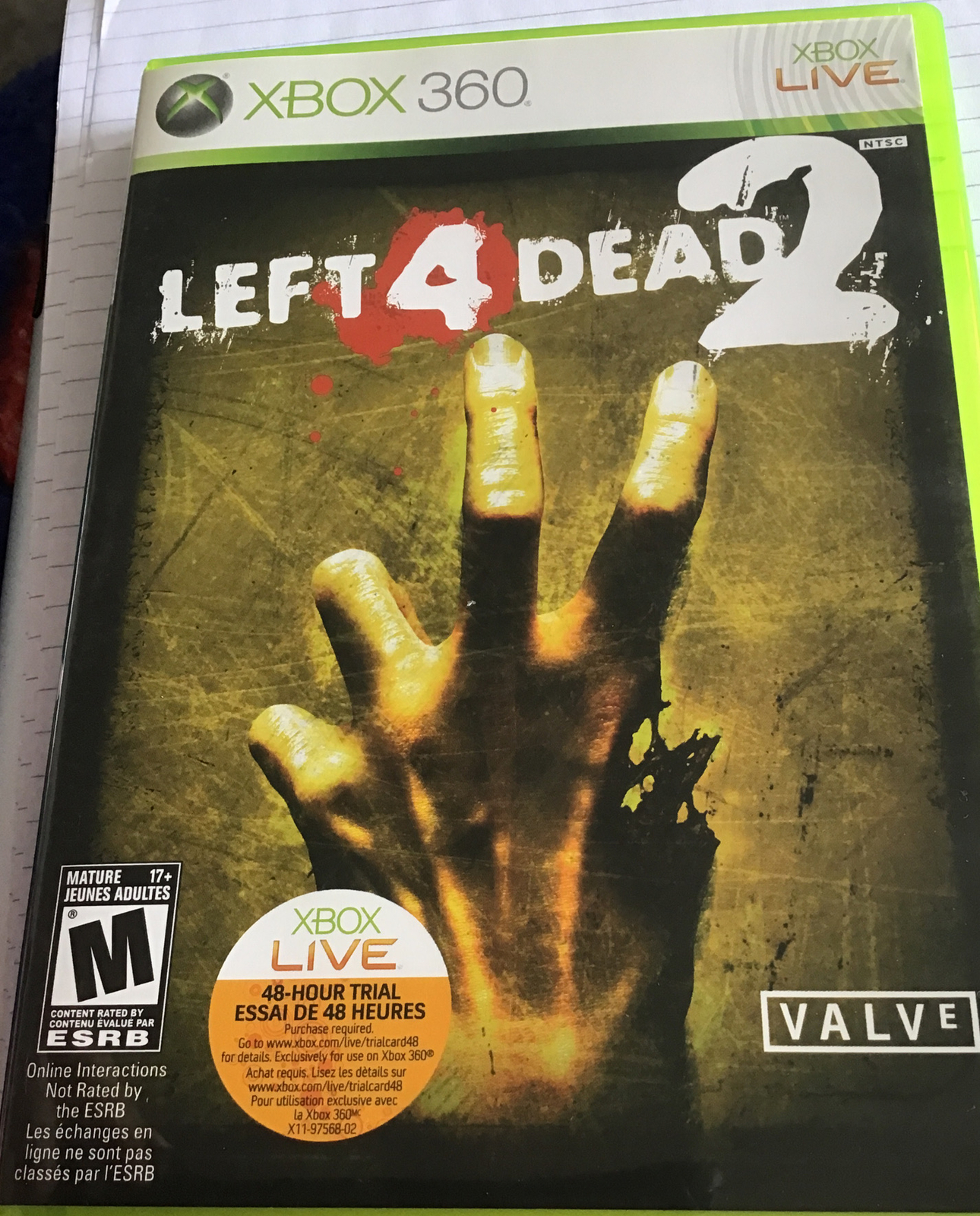 Left 4 Dead 2 L4d2 Xbox 360 Very Good Complete Valve for sale online | eBay