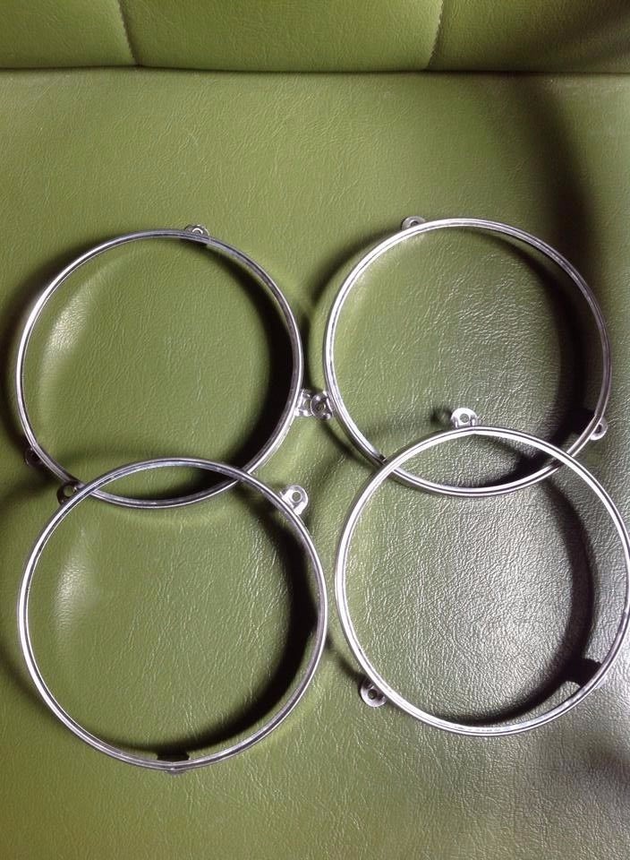 HEADLIGHT RIM SET DATSUN BLUEBIRD 410 411 510 610 810 SSS | eBay
