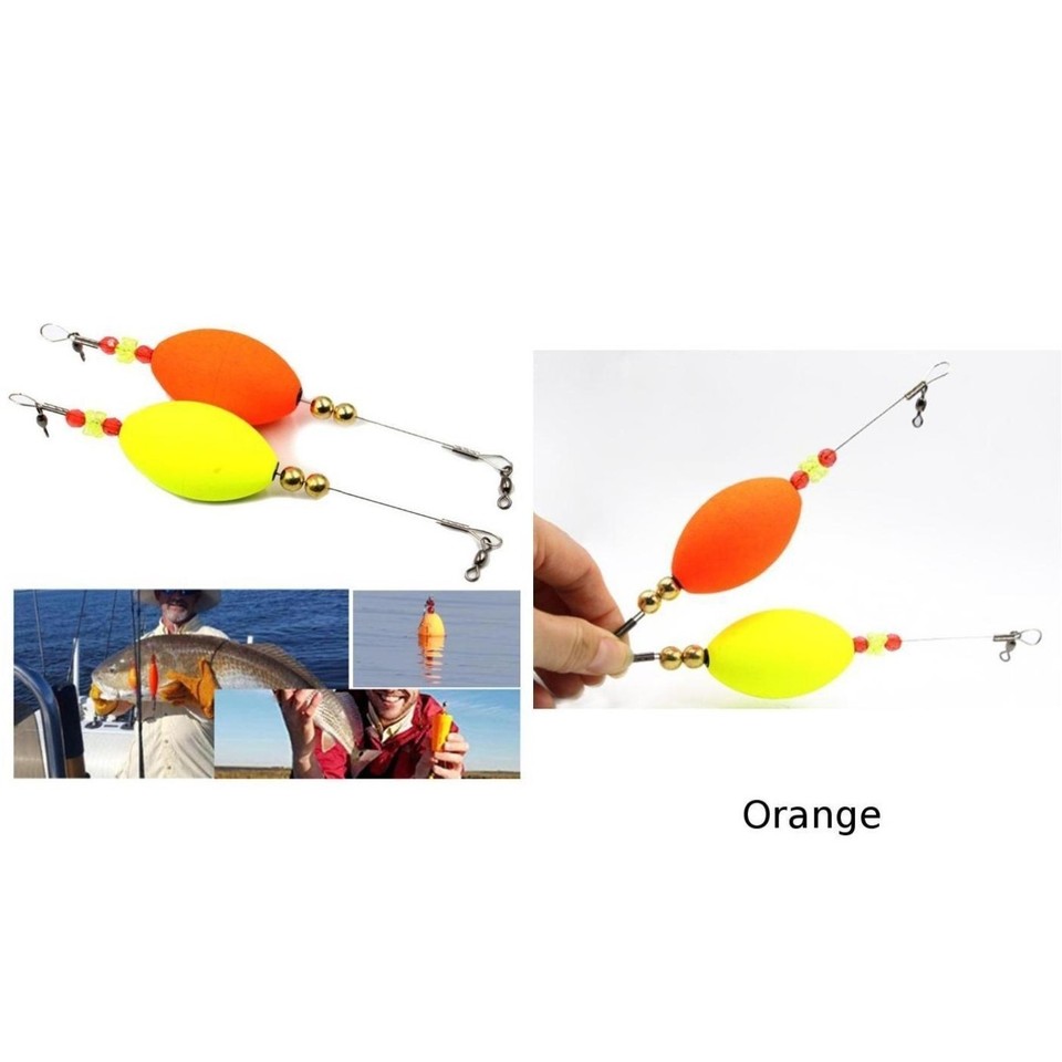 2 Colors Fishing Float Cork Floats Foam+Wire+Copper Beads High Quality ...