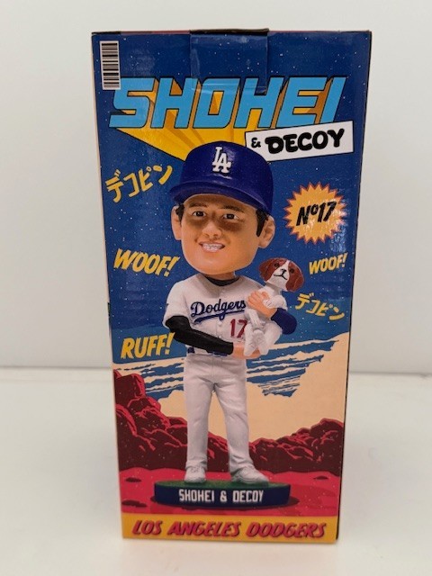 Shohei Ohtani Limited Edition Decoy Bobblehead 8/28/2024. Mint in box ...