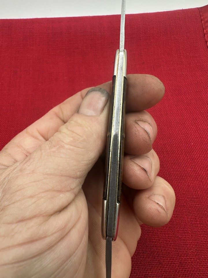 Vintage Antique Colorful Cosmic Female 2 Blade Folding Pocket Knife | eBay