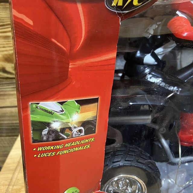 Toys "R" Us Fast Lane 1:7 Scale Kawasaki Remote Control ATV - Black for ...