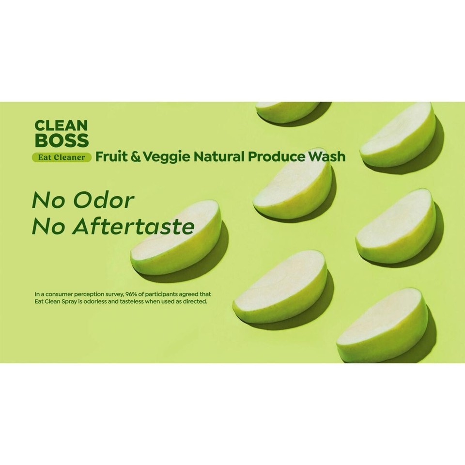 JOY Clean Boss Eat Cleaner Fruit & Veggie Natural Wash & Preserver | eBay