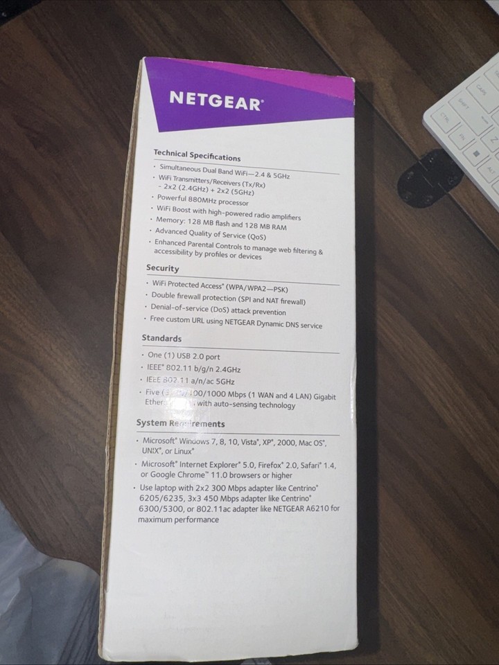 NETGEAR Model R6220 AC1200 Dual Band Gigabit Smart WiFi Router | eBay