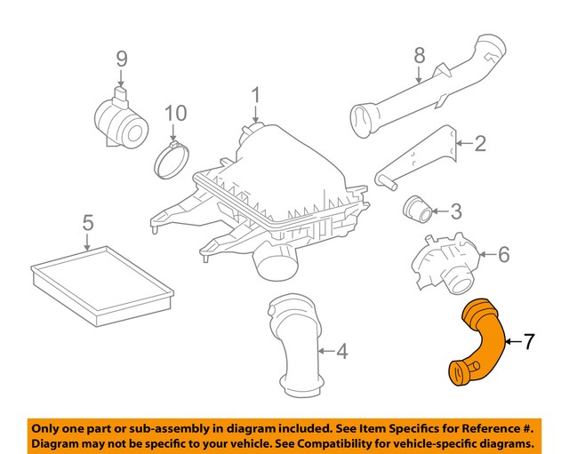 Mercedes-Benz 6420905937 Genuine OEM Air Hose for sale online | eBay