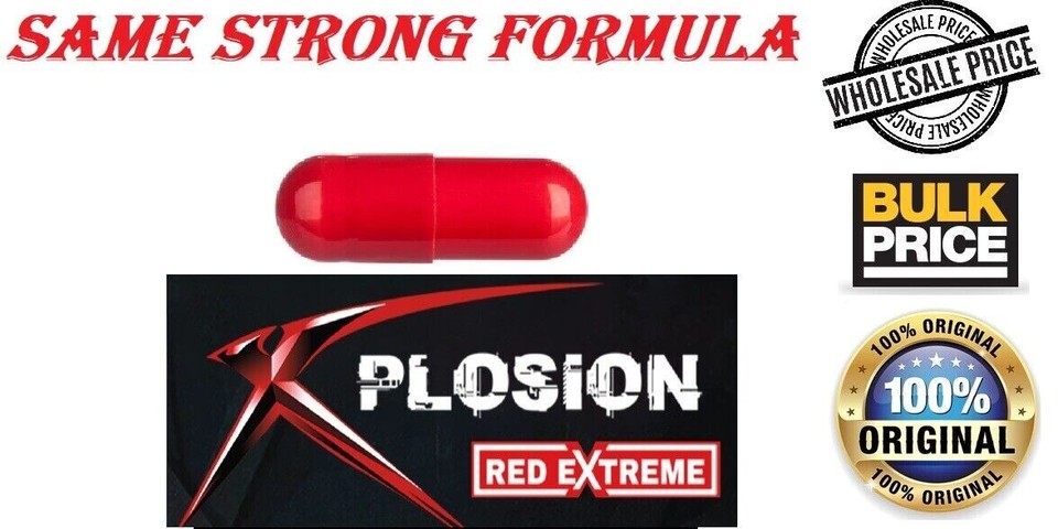 XPLOSION RED EXTREME - MALE ENHANCEMENT PILLS SUPPLEMENT 10 CAPS | eBay