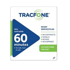 TracFone Refill 60 Minutes/90 Days Fast & Right for sale online | eBay