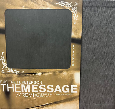 The Message REMIX Leather-Look, Vintage Grey The Bible in Contemporary ...