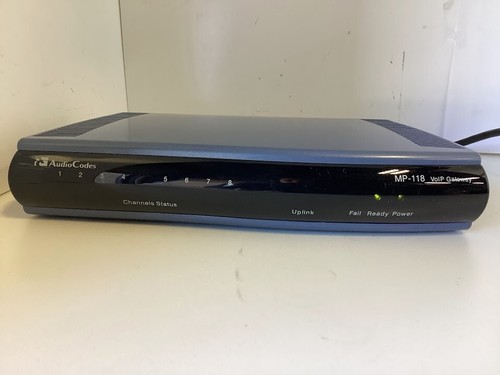 AUDIOCODES MP118 VoIP ACCESS GATEWAY TESTED include Power Cord | eBay