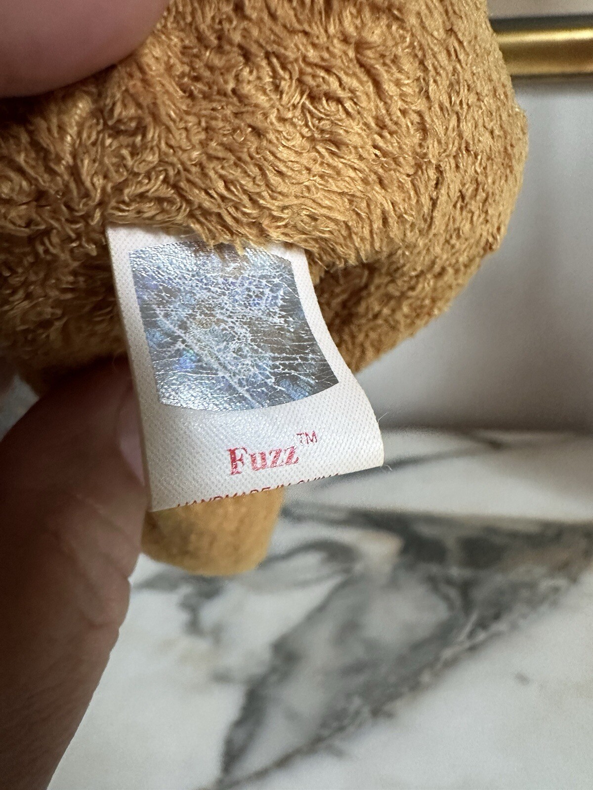 TY Beanie Baby Original "Retired" "FUZZ" 1998/1999 - TAG ERRORS "Rare ...