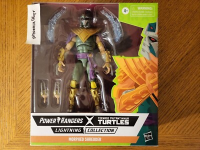Power Rangers x TMNT Morphed Shredder Green Ranger Lightning Collection ...