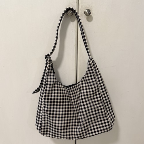 NWT BAGGU GINGHAM NYLON SHOULDER BAG | eBay