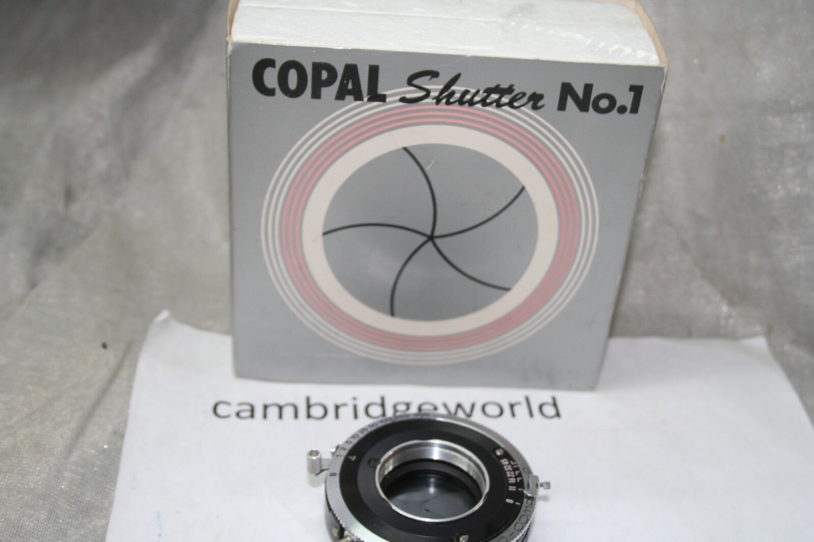 Copal No.1 #1 Shutter for Large Format Lenses in Box with RETAINING ...