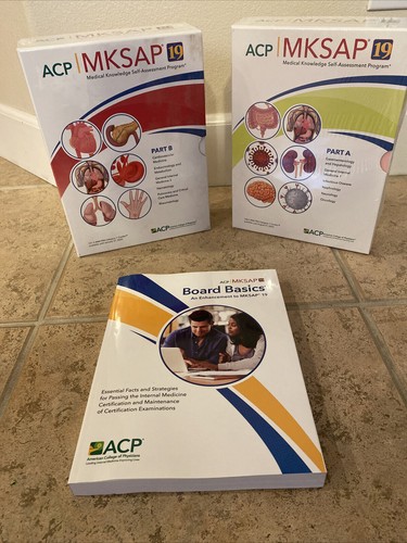 2024 MKSAP 19 Part A & B **SEALED BRAND NEW** Includes Board Basics | eBay