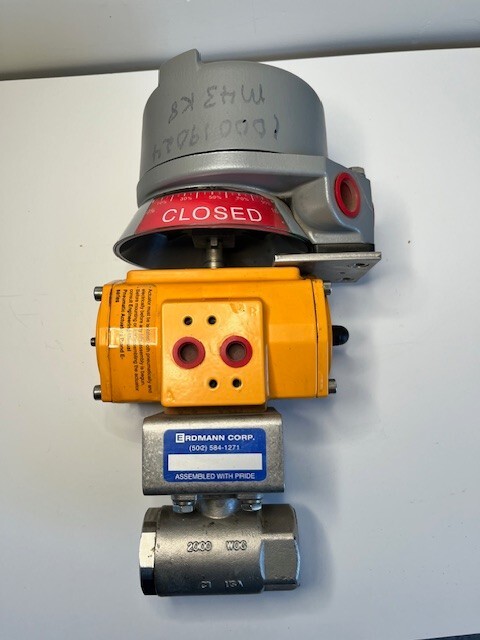 Appolo 1" Ball Control Valve EL-O-MATIC Stonel Valve Point Position ...