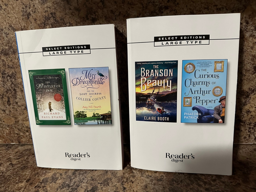Large Type : Reader's Digest Select Editions Paperback Books Lot of 2 ...