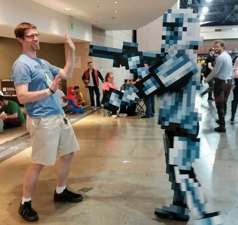 Pixelated Costume