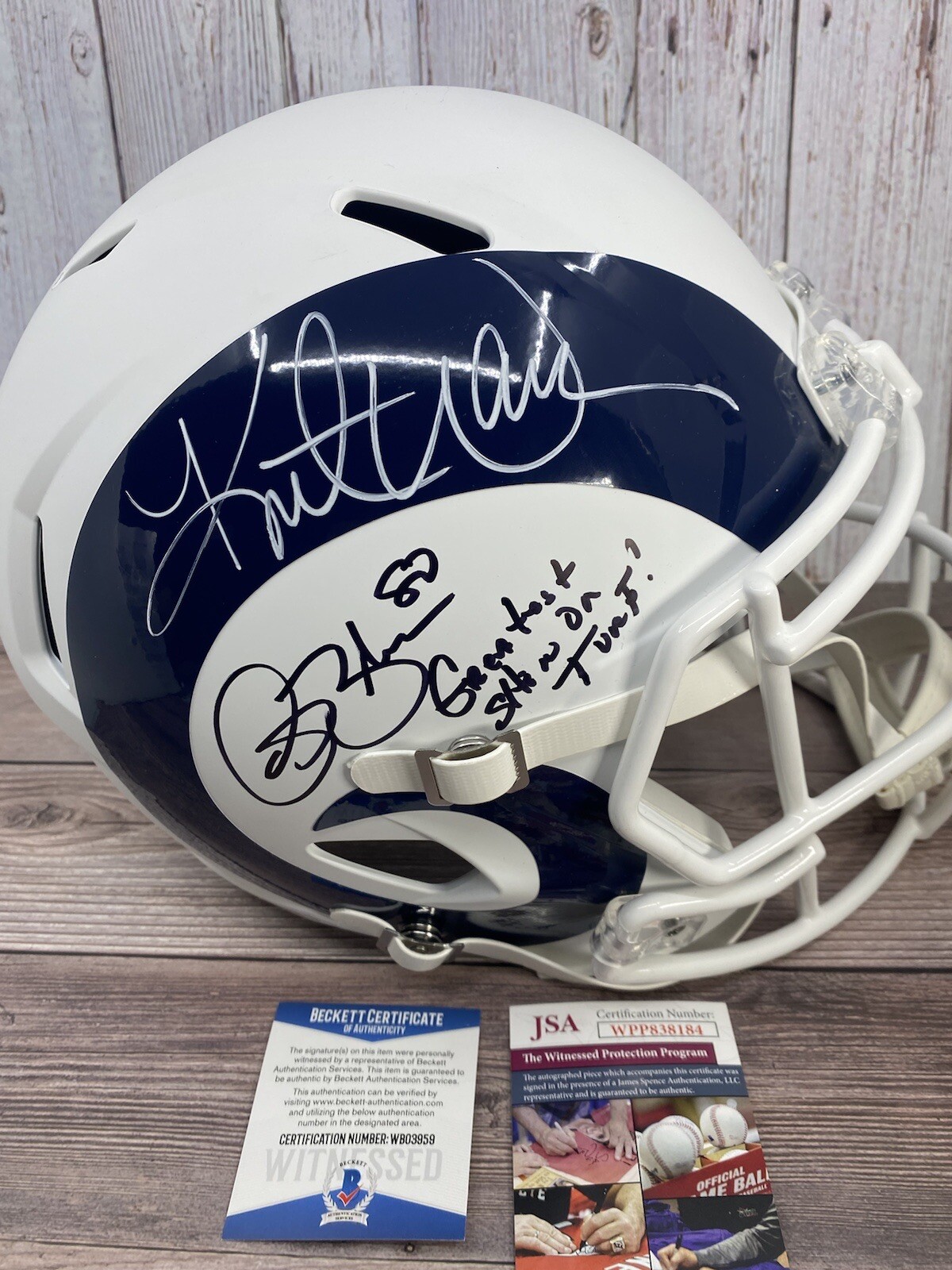 Isaac Bruce Autographed Memorabilia | Signed Photo, Jersey ...