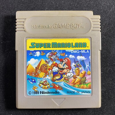 Nintendo GAMEBOY Super Mario Land (Japanese) - Authentic DMG-MLA | eBay