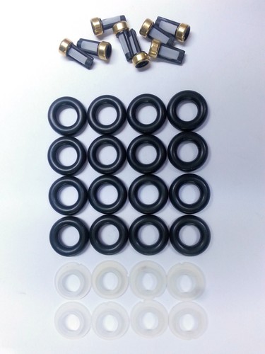 Motor Man - 8 CYL Fuel Injector Service Kit 0280155934 Dodge Truck 5.9L ...