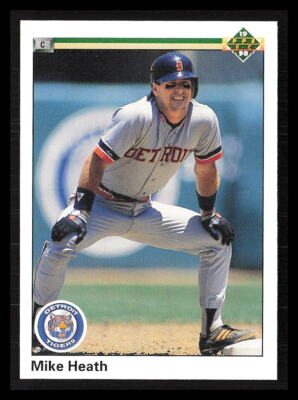 Mike Heath 1990 Upper Deck #306 Detroit Tigers | eBay