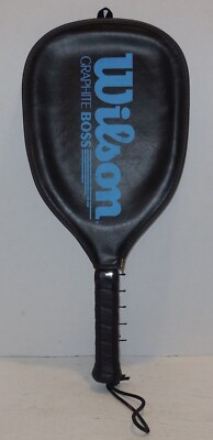 Wilson GRAPHITE BOSS Racket with Cover | eBay