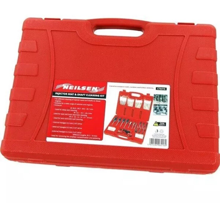 Diesel Fuel Injector Seat And Bore Cleaning Brush Kit | eBay UK