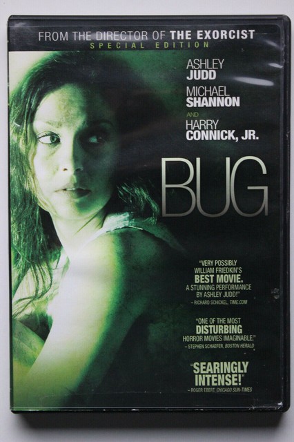 Bug (DVD, 2006 Widescreen) Ashley Judd Michael Shannon Harry Connick ...
