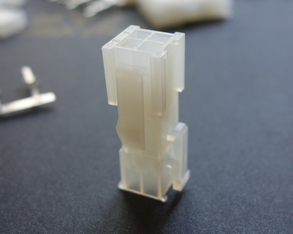 2 Pairs 4 Pin Pins Circuit Wire Connector Molex Mini-Fit Jr Plug ...