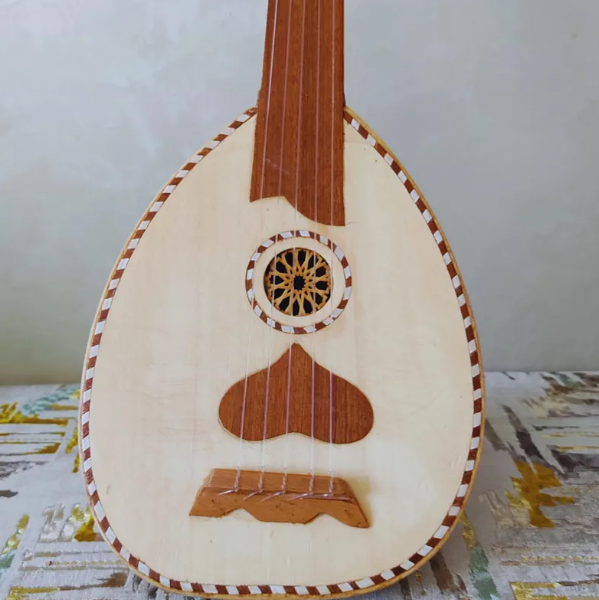 Moroccan Handcrafted Oud Instrument –Traditional Middle Eastern Music ...