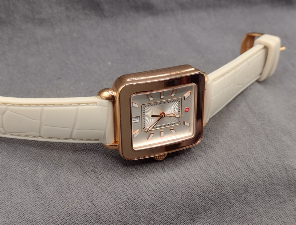 Women's MICHELE Watch Swiss Deco Sport w/ New Battery - Works Great ...