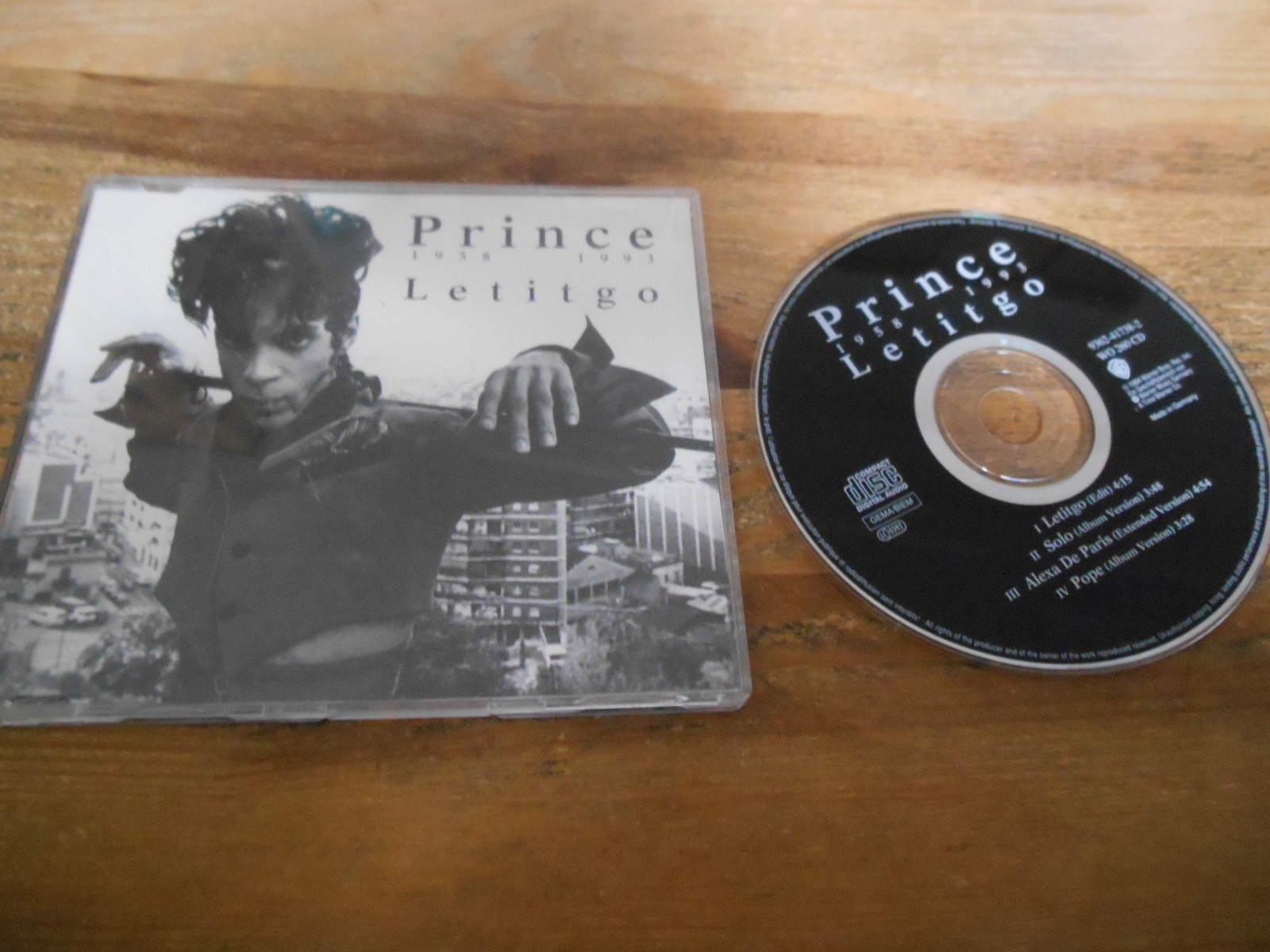 CD Pop Prince TAFKAP - Letitgo (4 Song) MCD WARNER BROS sc | eBay.de