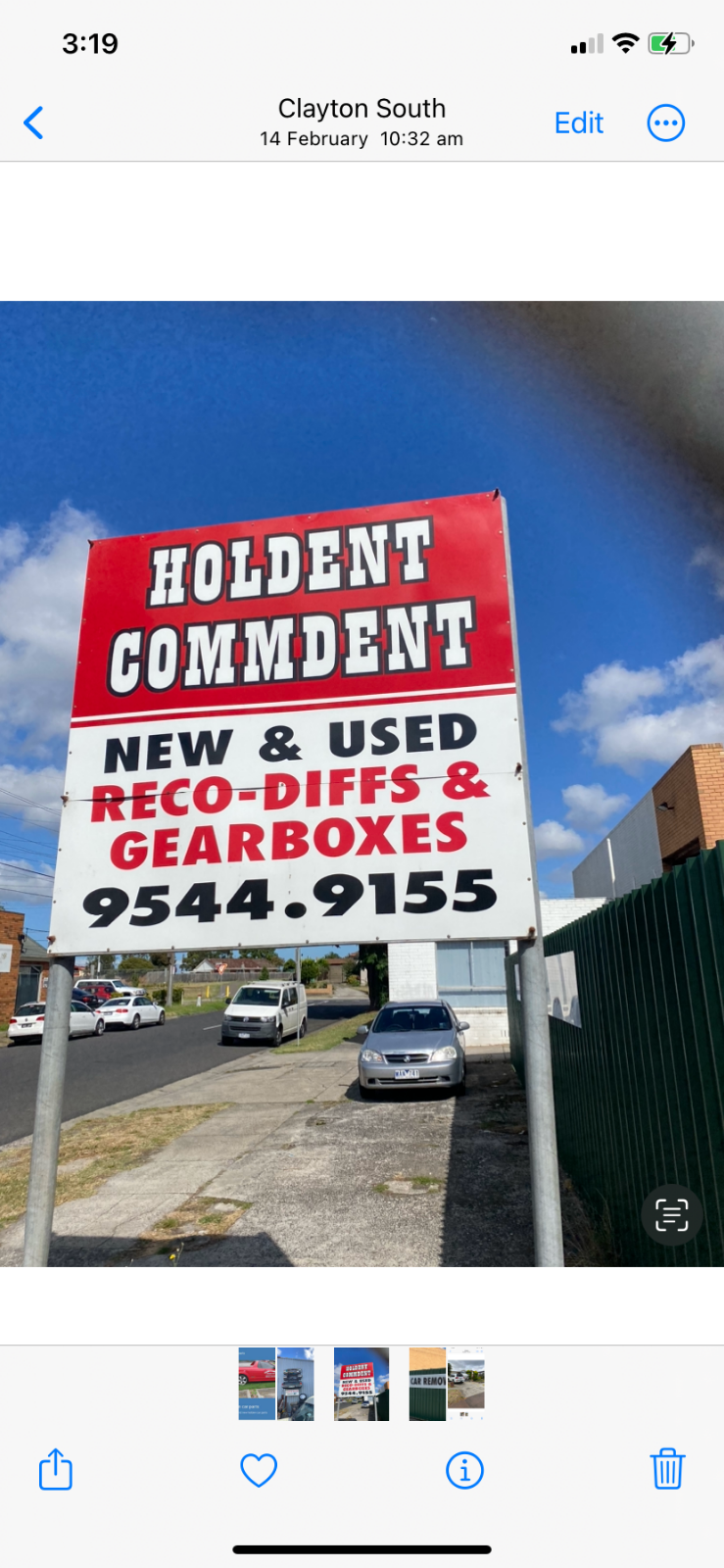 HOLDEN HR 3 SPEED GEARBOX CRASH BOX EJ EH HR HK good s/hand c/over ...