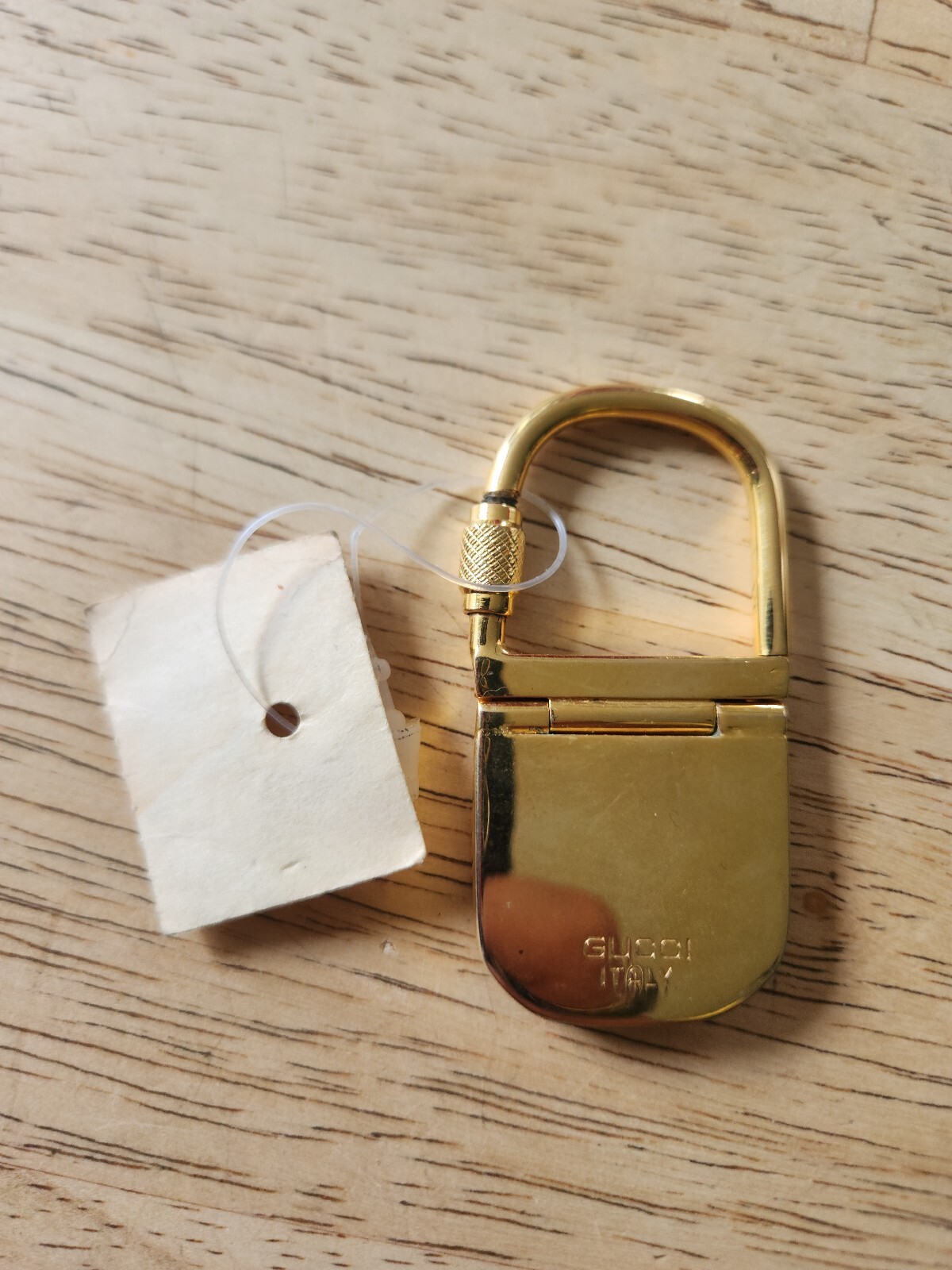 Vintage Gucci Keychain New Old Stock w/tags Rare Keyring Fashion Design ...