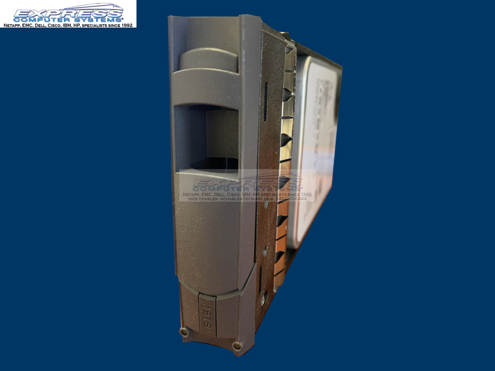 NetApp X388A 16TB 7.2k 12G 3.5" NL SAS 108-00885 SP-388A DS212C FAS2720 ...