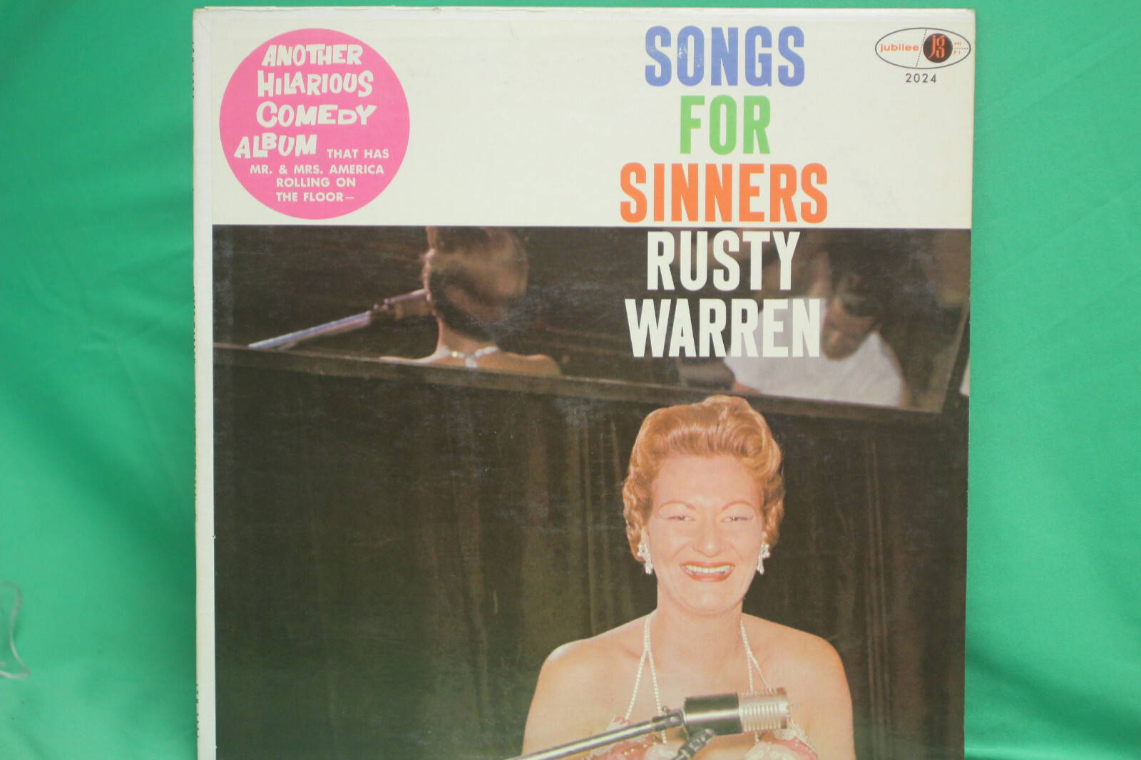 Rusty Warren - Songs for Sinners - Jubilee Records - JLP 2024 | eBay