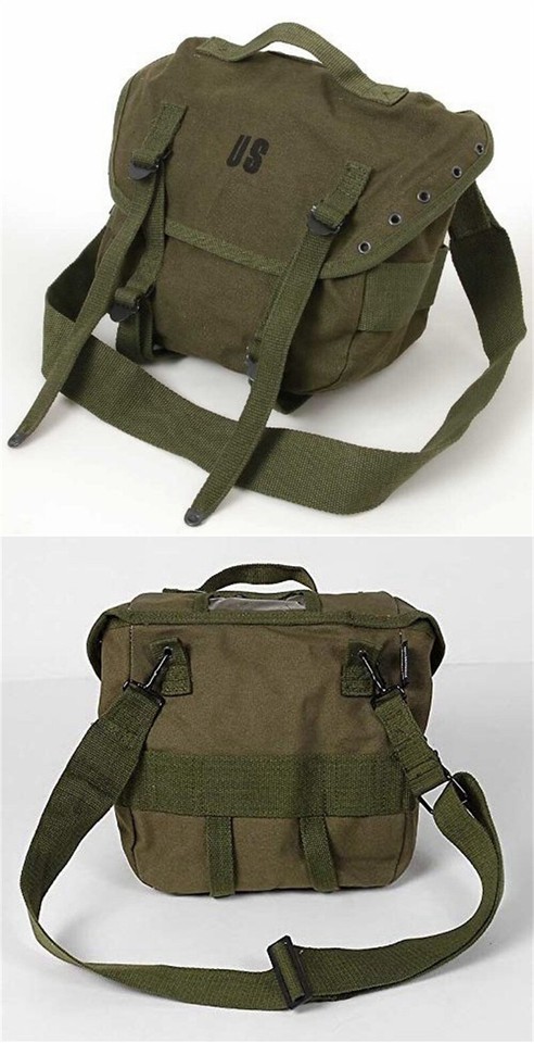 U.S. Vietnam War Combat Field M1961 Butt Pack Canvas Waist Bag WWII ...
