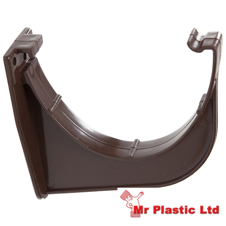 Polypipe 117mm Polyflow, Deep Capacity, Deep Flow Gutter Fittings in ...