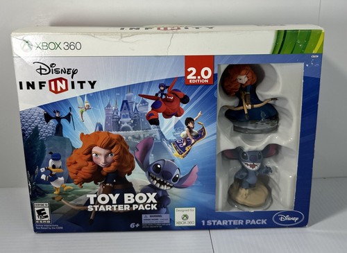 Disney Infinity : Stitch&Merida 2.0 Edition ToyBox Starter Pack XBOX ...