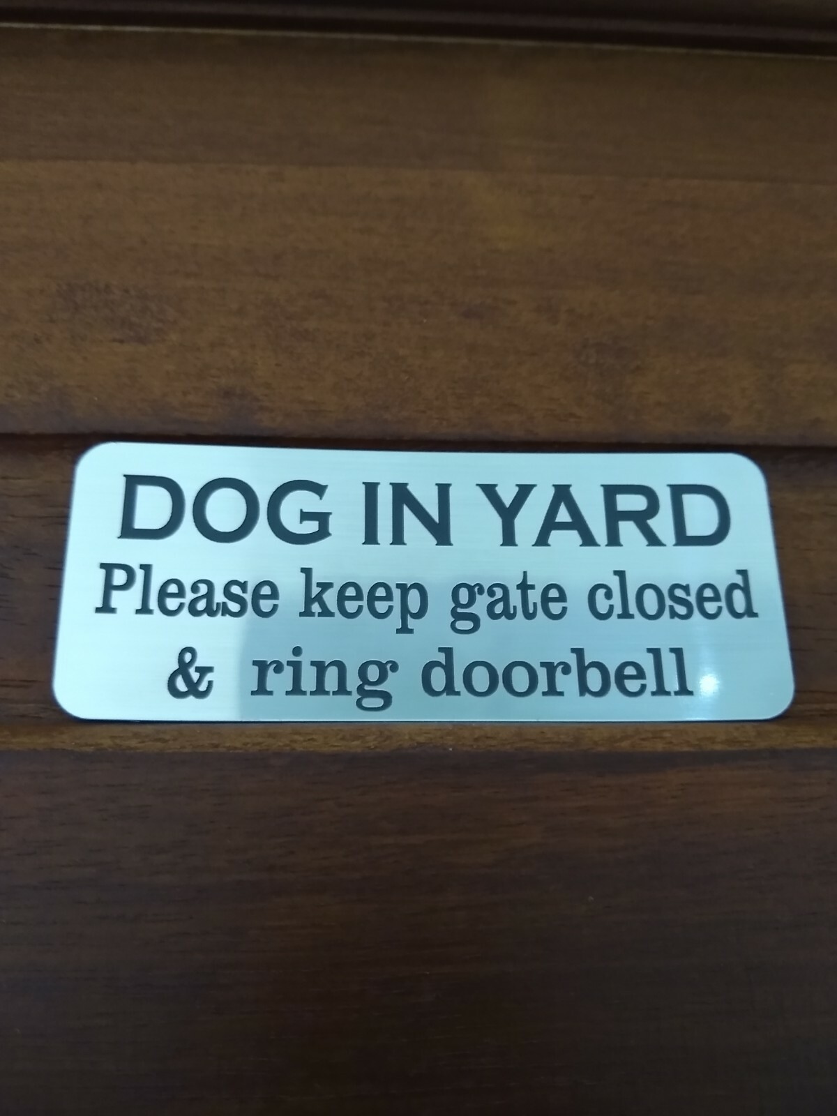 BEWARE OF THE DOGS SIGN GATE DOOR SIGN WARNING DO NOT ENTER 130 x 40mm ...