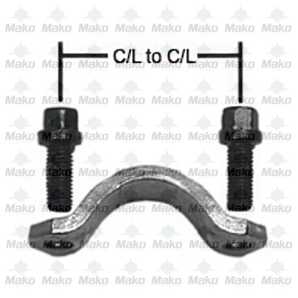 250-70-18X Spicer Universal Joint Strap Kit SPL250 Series Bearing Cap ...