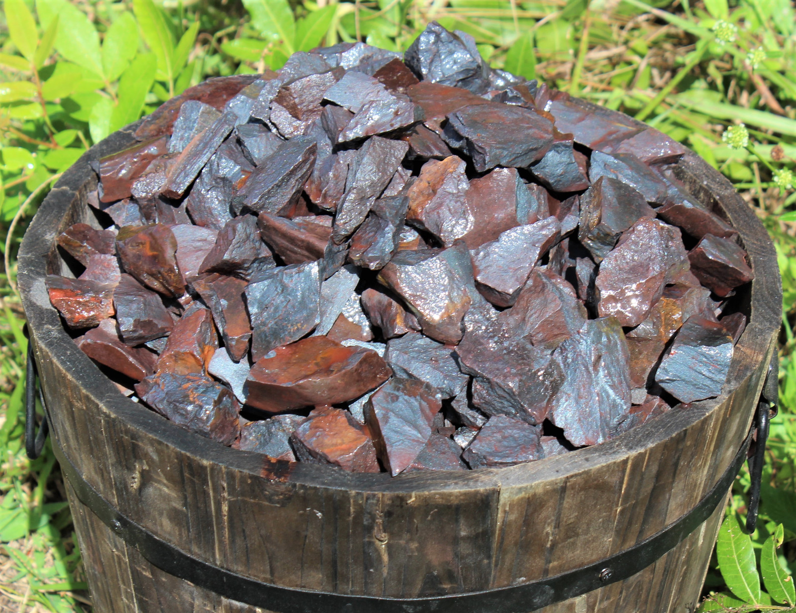 HUGE Bulk 5 lb Lot of Natural Rough Hematite (Raw Rocks Cabbing ...
