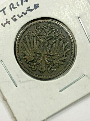 1899 Austria 2 Heller Foreign Coin #368 | eBay