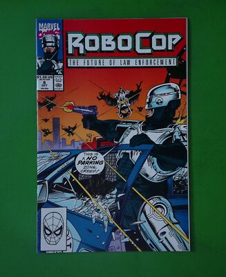 RoboCop #8 Vol. 1 1990 Marvel Comics High Grade Comic Book L12-196 | eBay