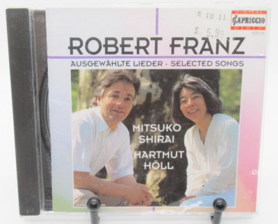 MITSUKO SHIRAI / HARTMUT HOLL - FRANZ: SELECTED SONGS MUSIC CD, 42 TRKS ...