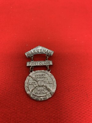 National Rifle Association Junior Division Marksman First Class Medal ...